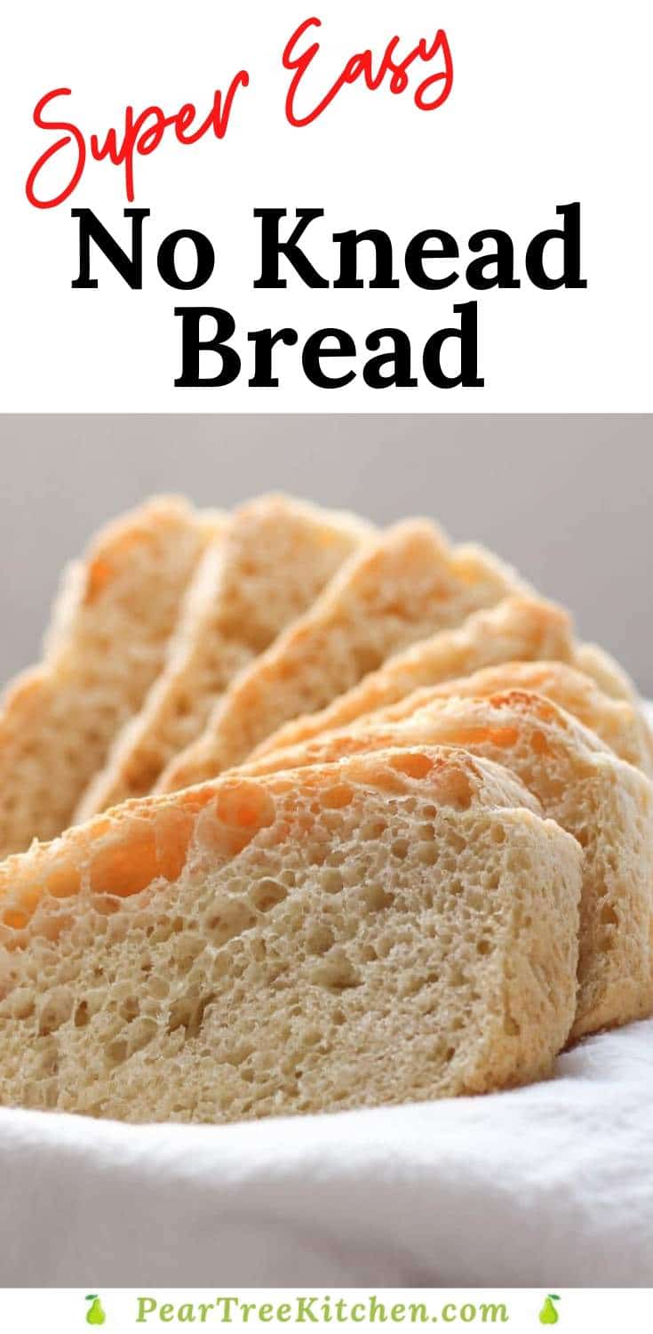 No Knead Artisan Bread | Pear Tree Kitchen