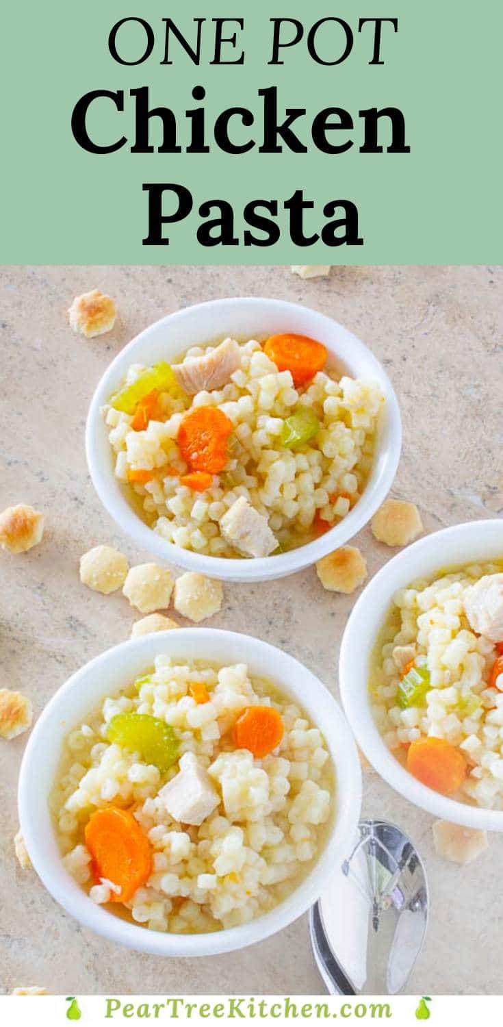 Chicken and Vegetable Frog Eye Soup | Pear Tree Kitchen