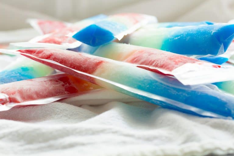 Patriotic Red and Blue Freezer Pops - Pear Tree Kitchen
