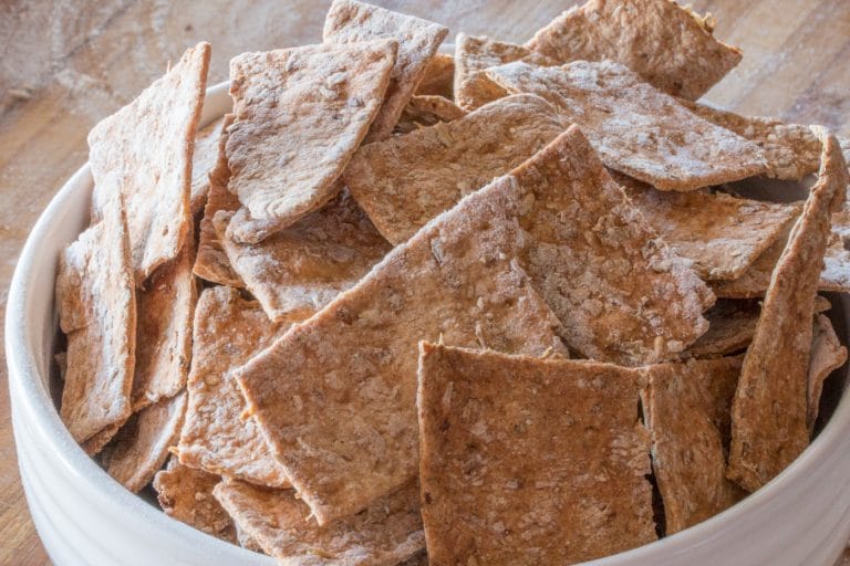 Super Easy Spent Grain Beer Crackers - Pear Tree Kitchen