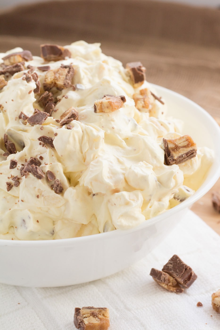 Simple Snickers Salad Recipe | Pear Tree Kitchen