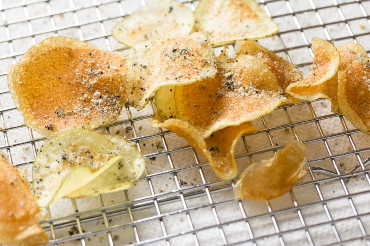 Homemade Kettle Chips - Pear Tree Kitchen Snacks and Tailgate Favorites