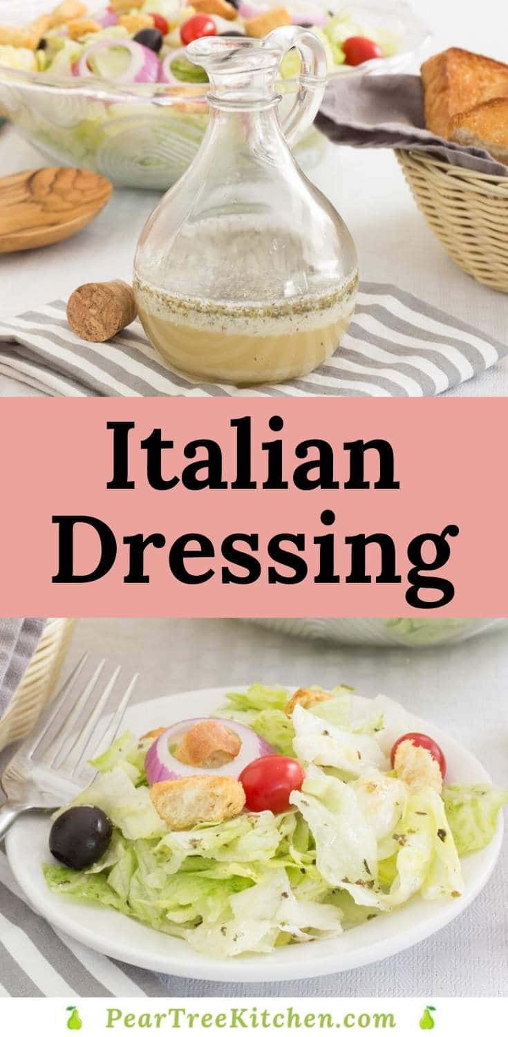 Homemade Italian Dressing | Pear Tree Kitchen