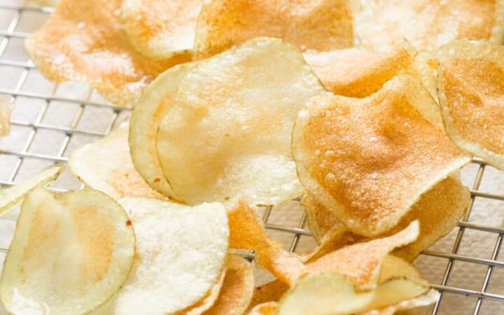 Homemade Kettle Chips - Pear Tree Kitchen Snacks and Tailgate Favorites