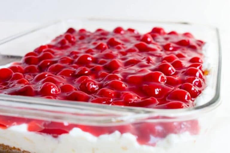 No-Bake Cherry Delight Recipe - Pear Tree Kitchen