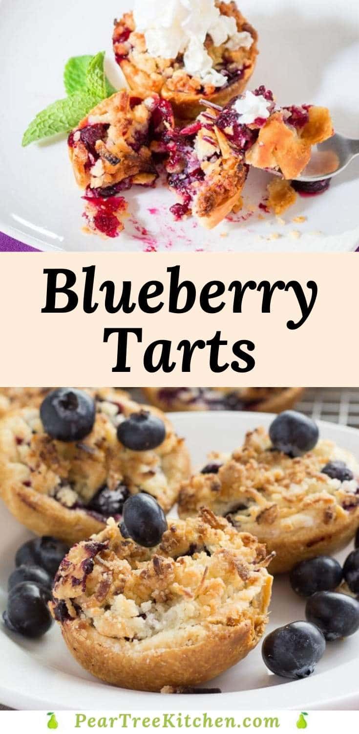 Blueberry Tarts | Pear Tree Kitchen