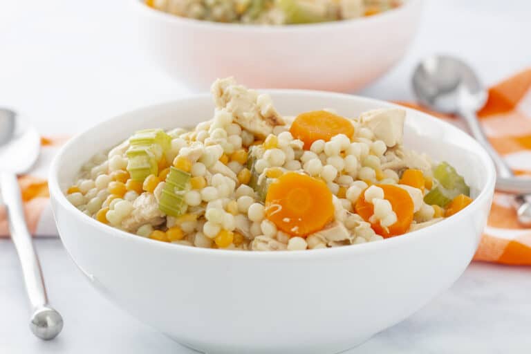 30 Minute Chicken and Pasta Soup - Pear Tree Kitchen