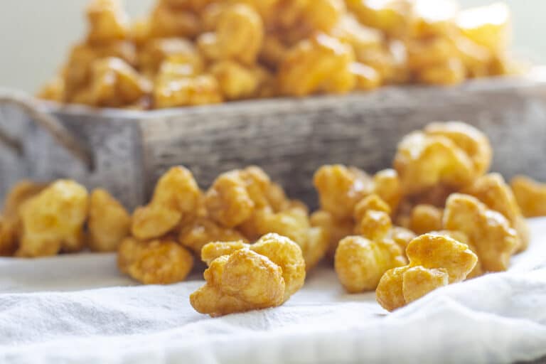 Quick and Easy Caramel Puff Corn - Pear Tree Kitchen