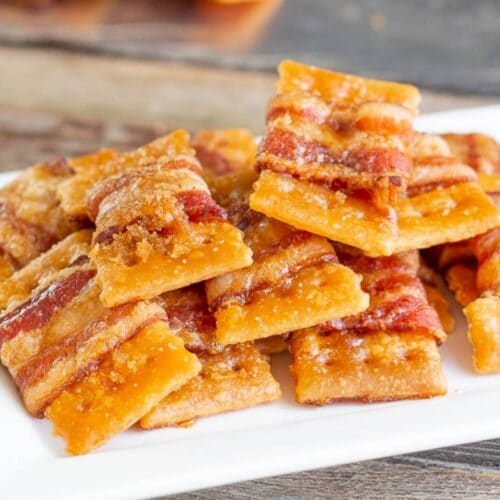 Sweet Bacon Crackers - Pear Tree Kitchen