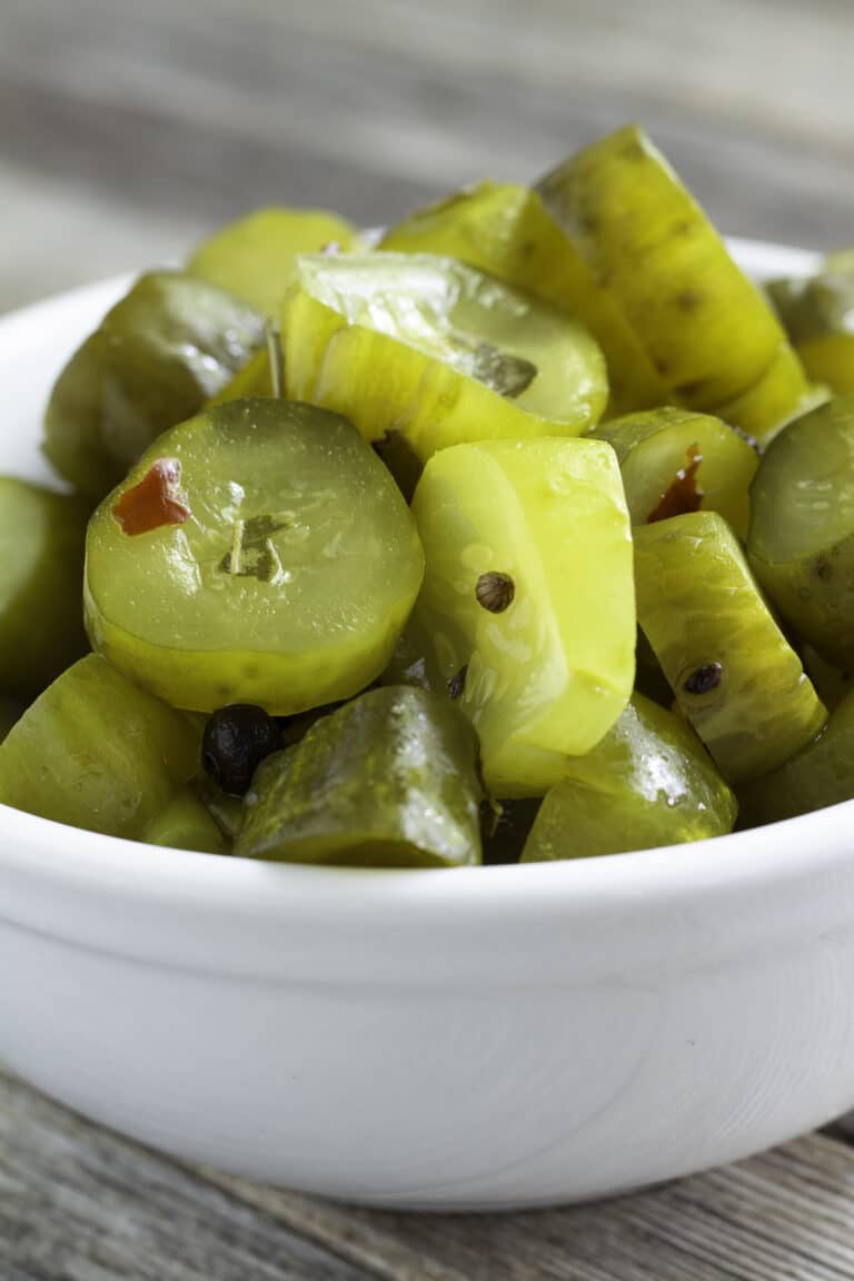Candied Pickles - Pear Tree Kitchen