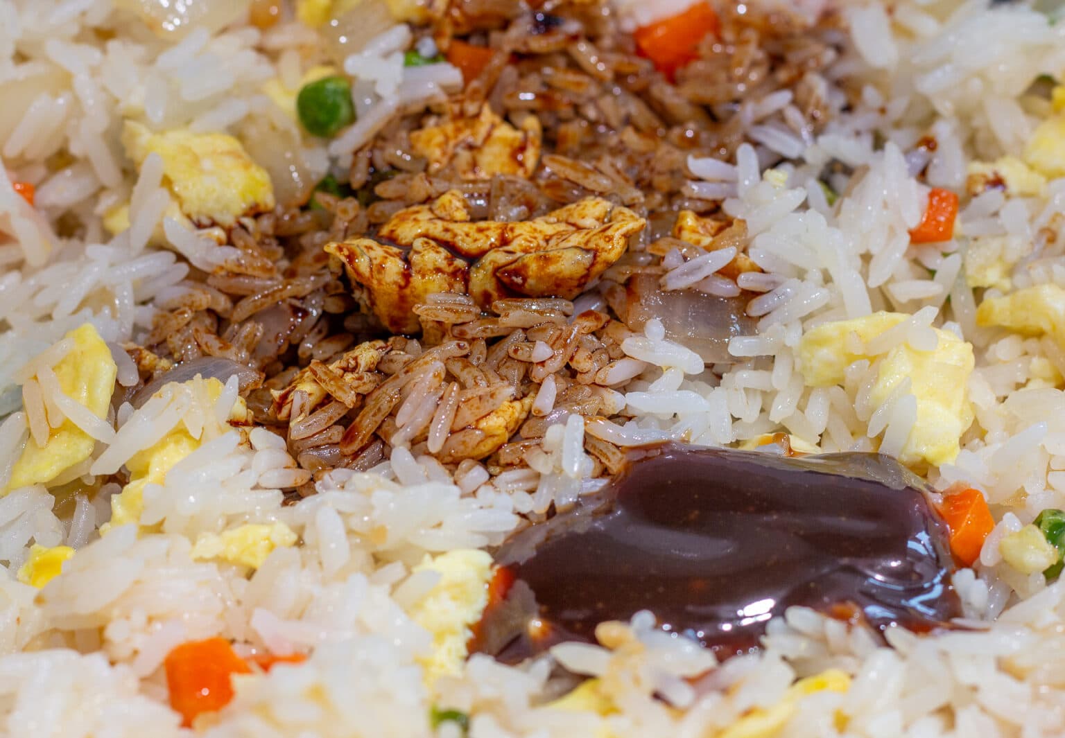 Easy Shrimp and Chicken Fried Rice - Pear Tree Kitchen