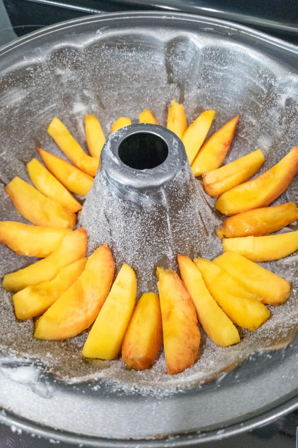 Peach Cobbler Pound Cake - Pear Tree Kitchen