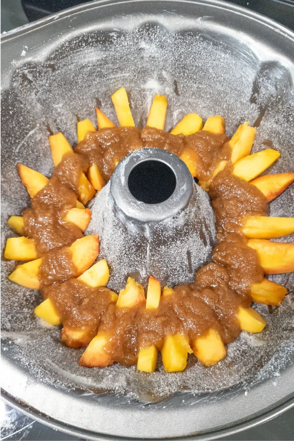 Peach Cobbler Pound Cake - Pear Tree Kitchen