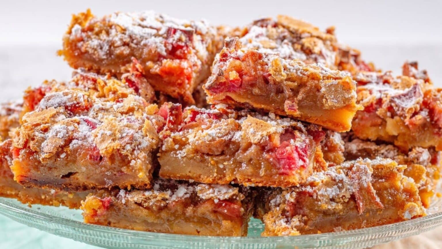 Rhubarb Bars - Pear Tree Kitchen
