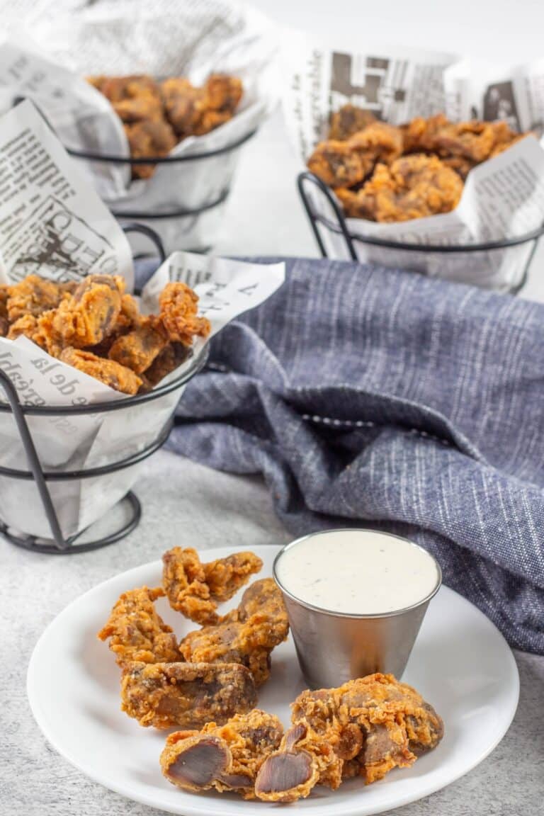 Fried Chicken Gizzards - Pear Tree Kitchen