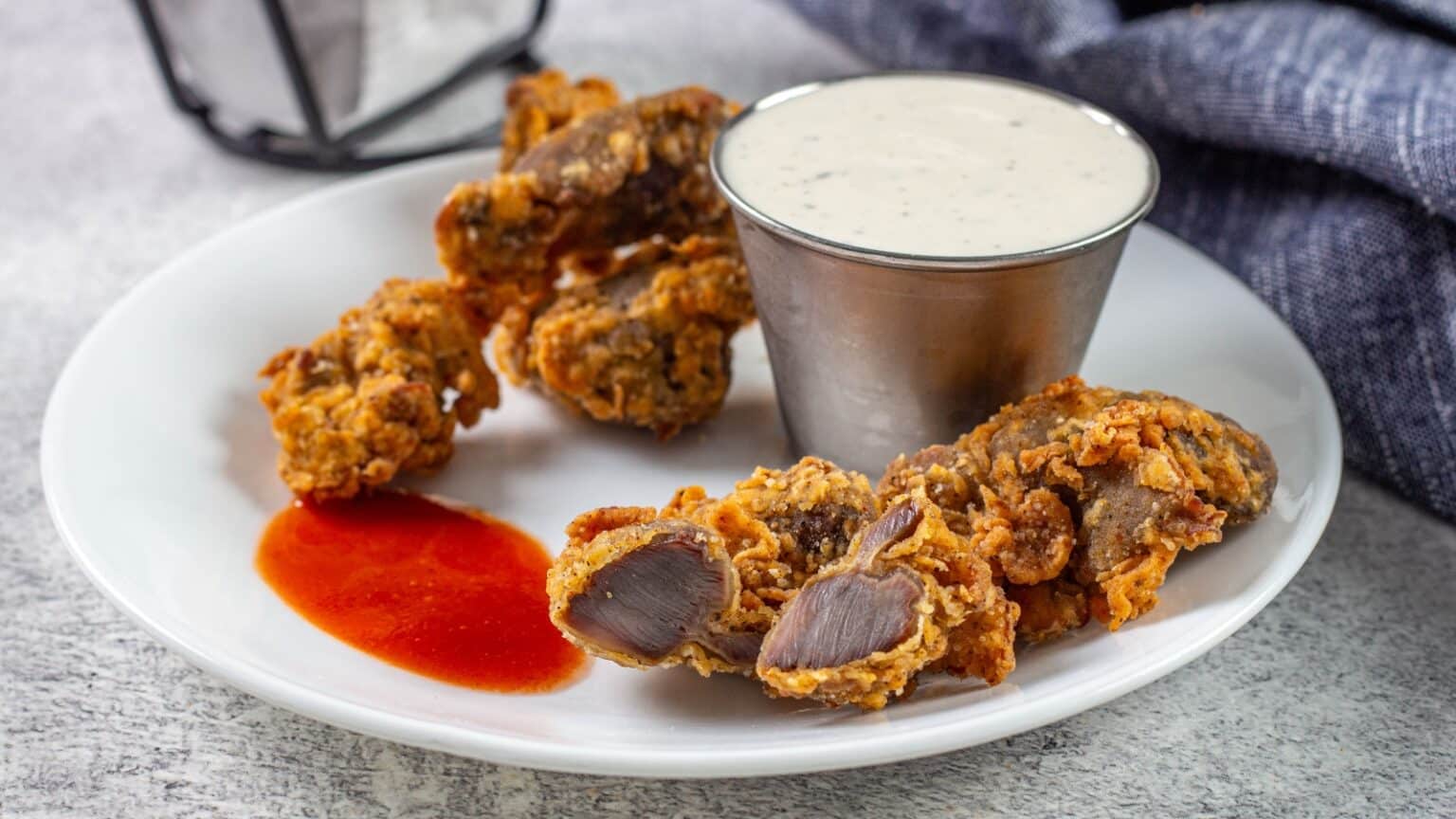 Fried Chicken Gizzards - Pear Tree Kitchen